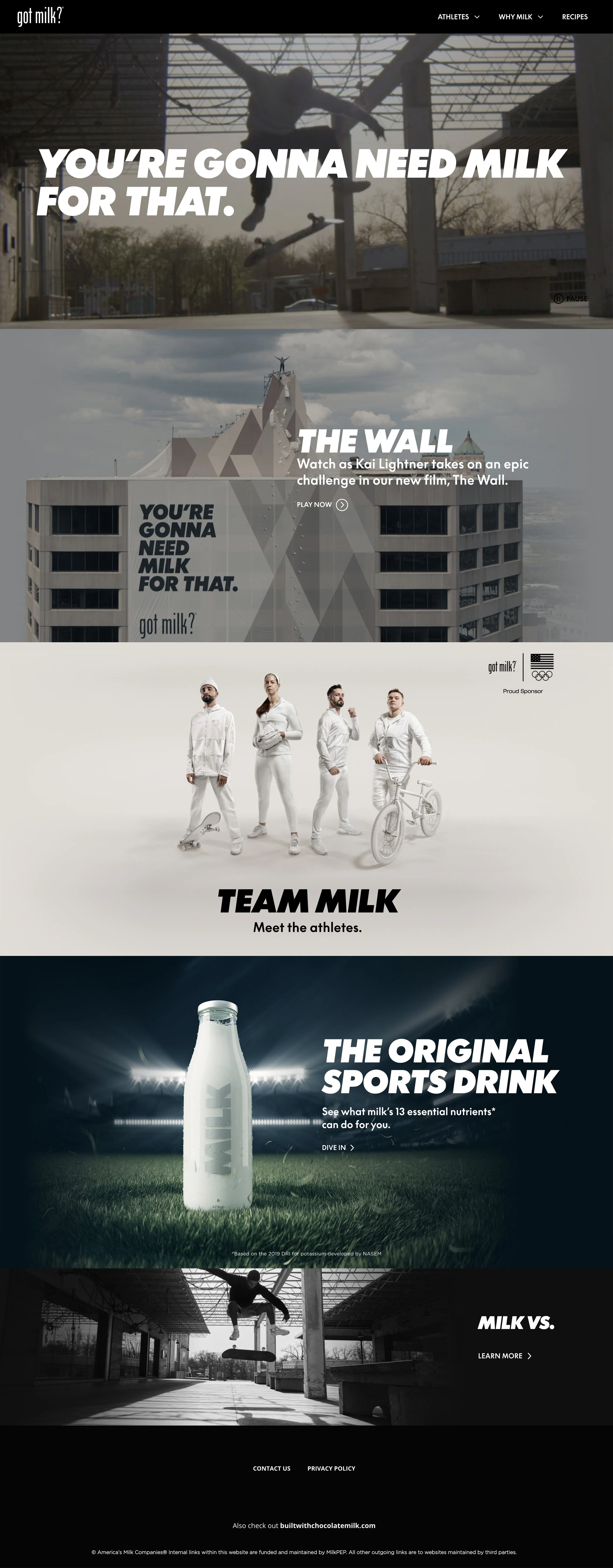 Got Milk Website