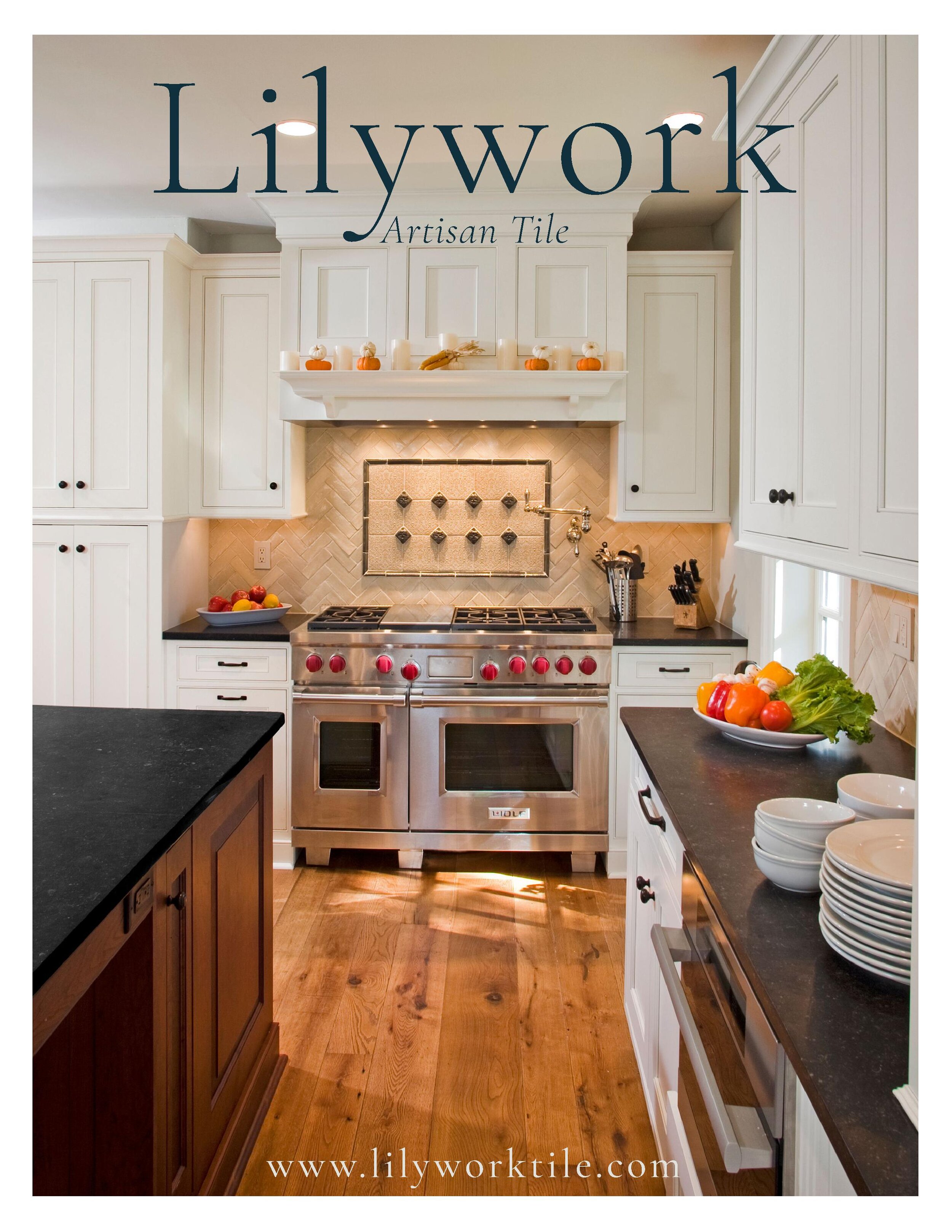 Handcrafted Tile. Made in Connecticut.