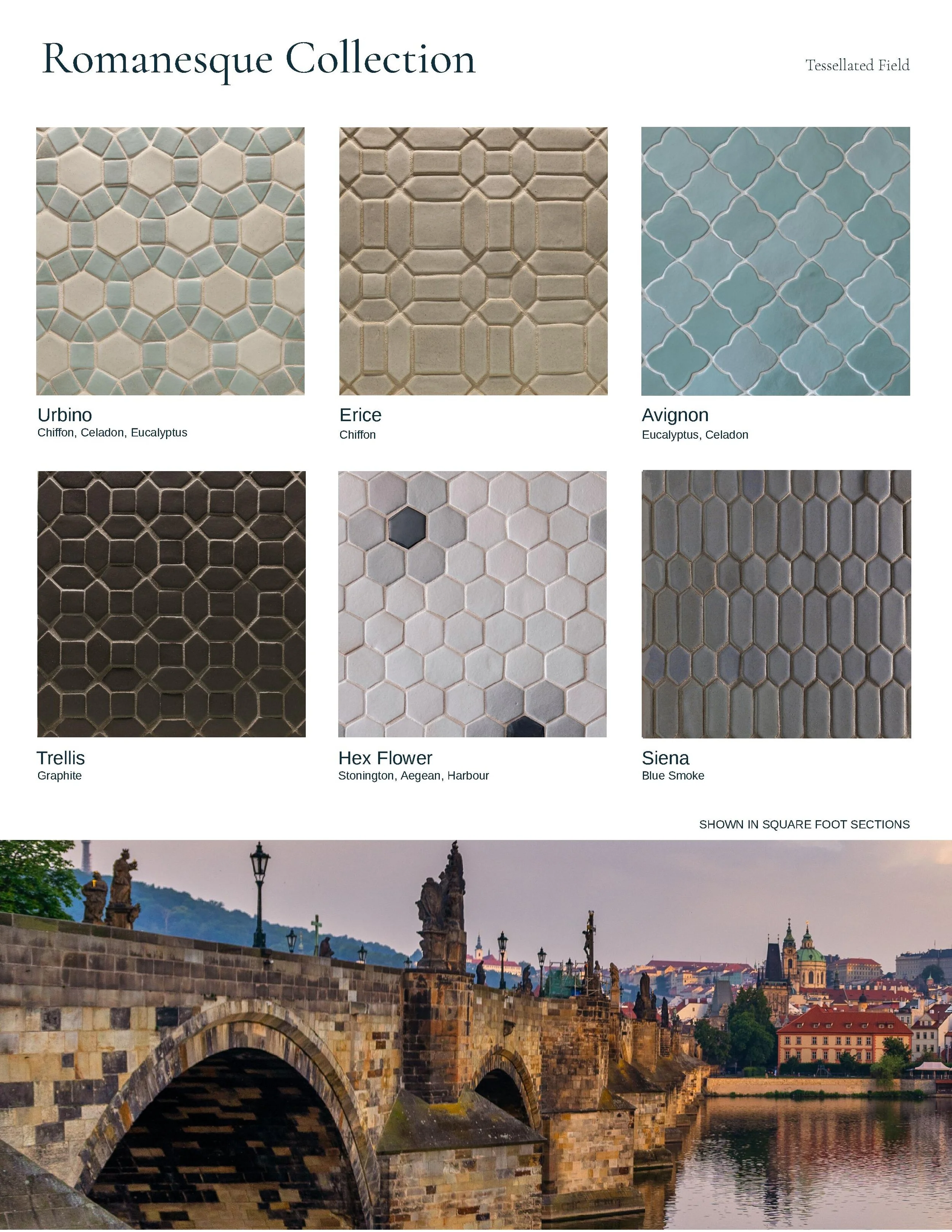 Handcrafted Tile. Made in Connecticut.