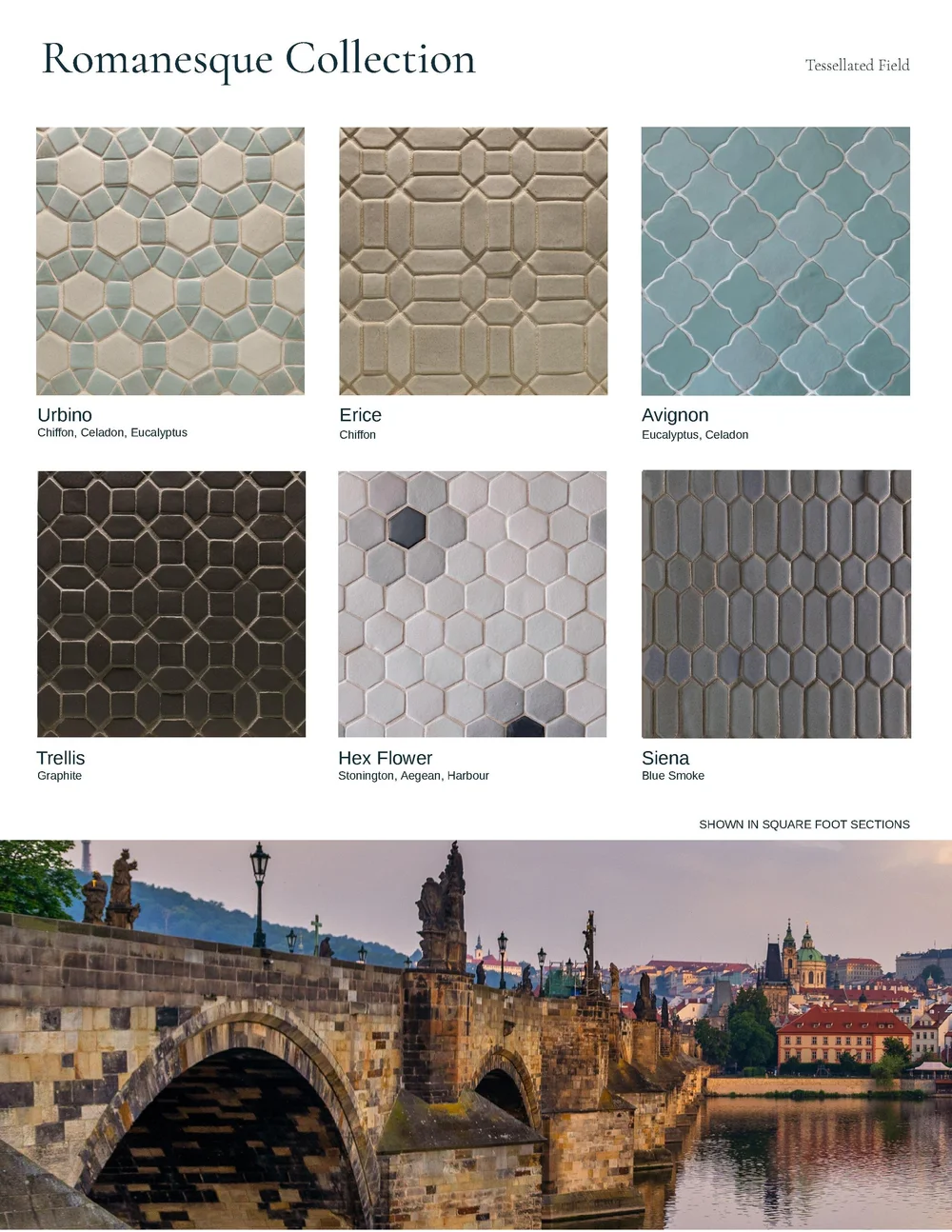 Handcrafted Tile. Made in Connecticut.