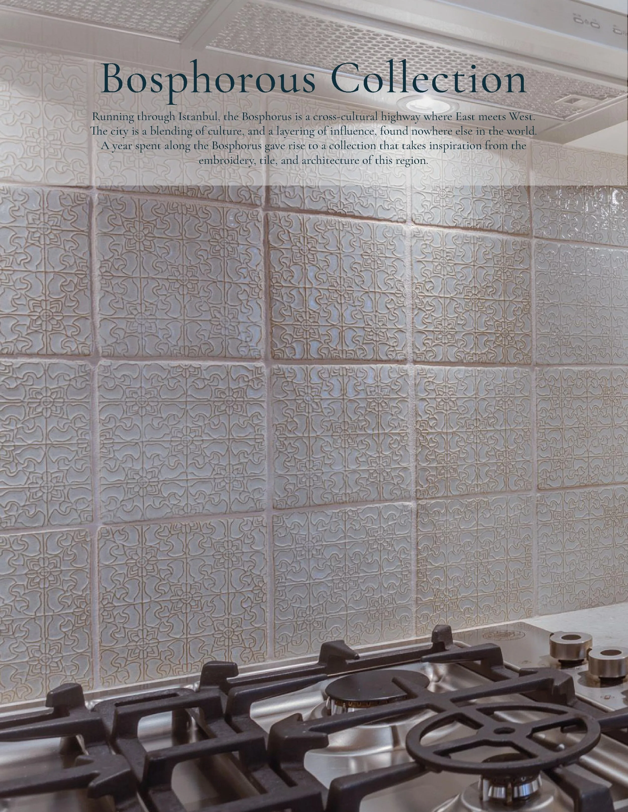 Handcrafted Tile. Made in Connecticut.