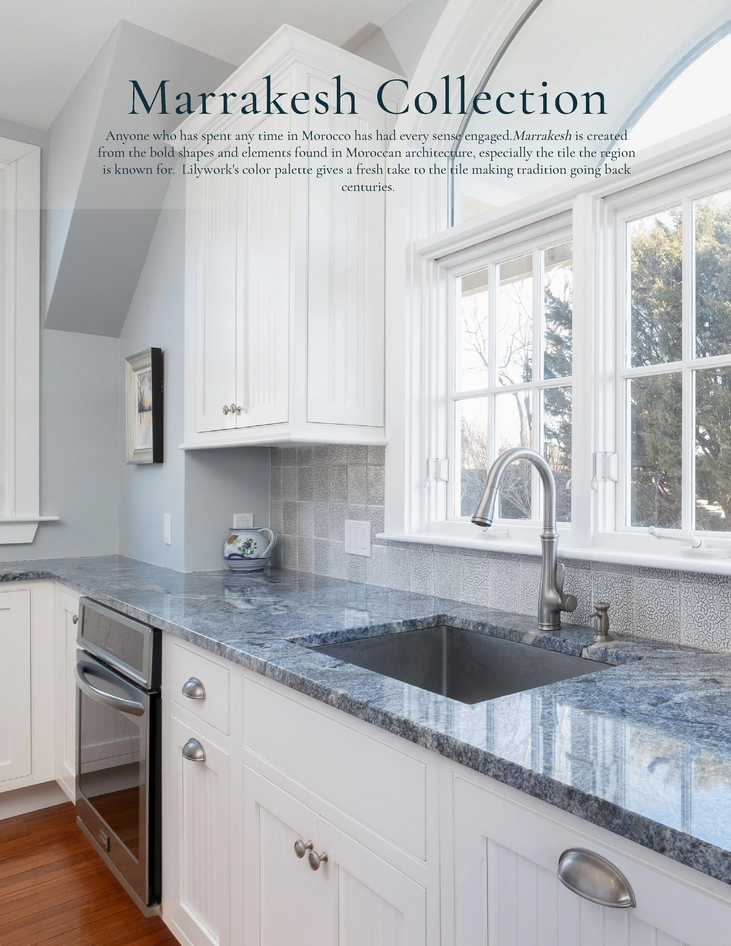 Handcrafted Tile. Made in Connecticut.