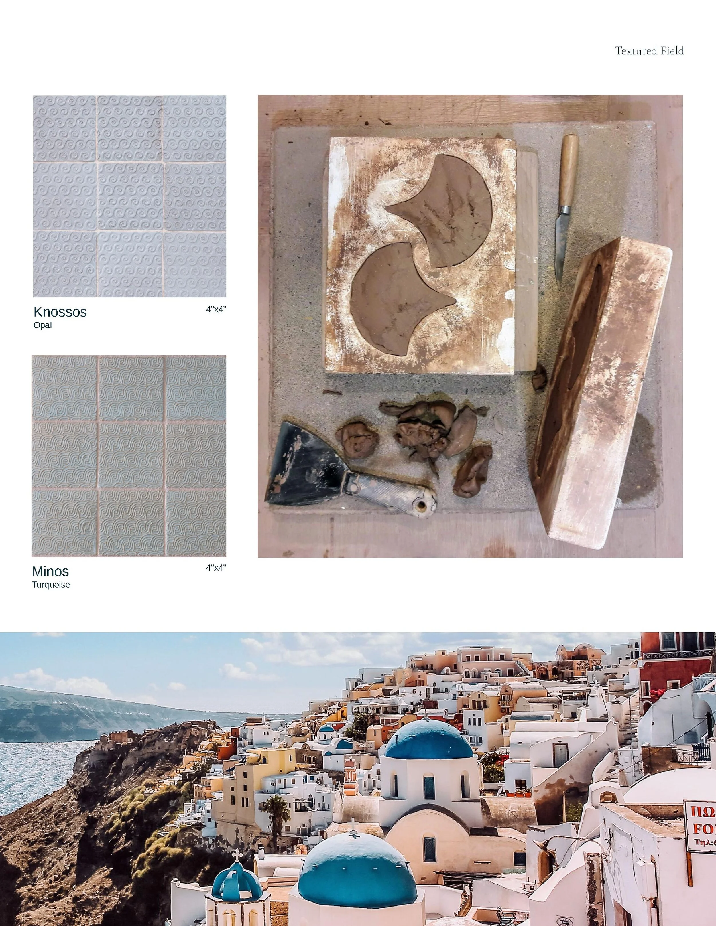 Handcrafted Tile. Made in Connecticut.