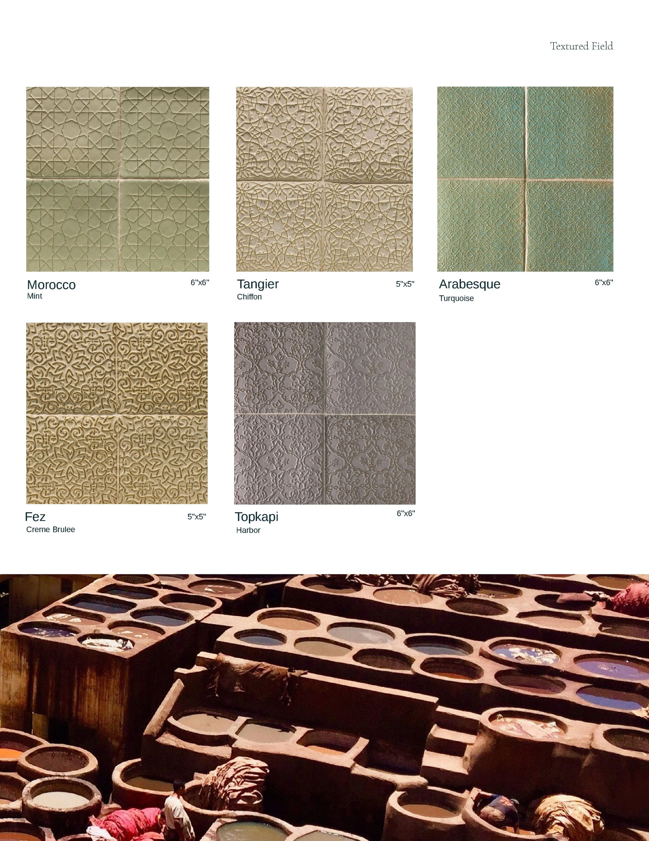 Handcrafted Tile. Made in Connecticut.