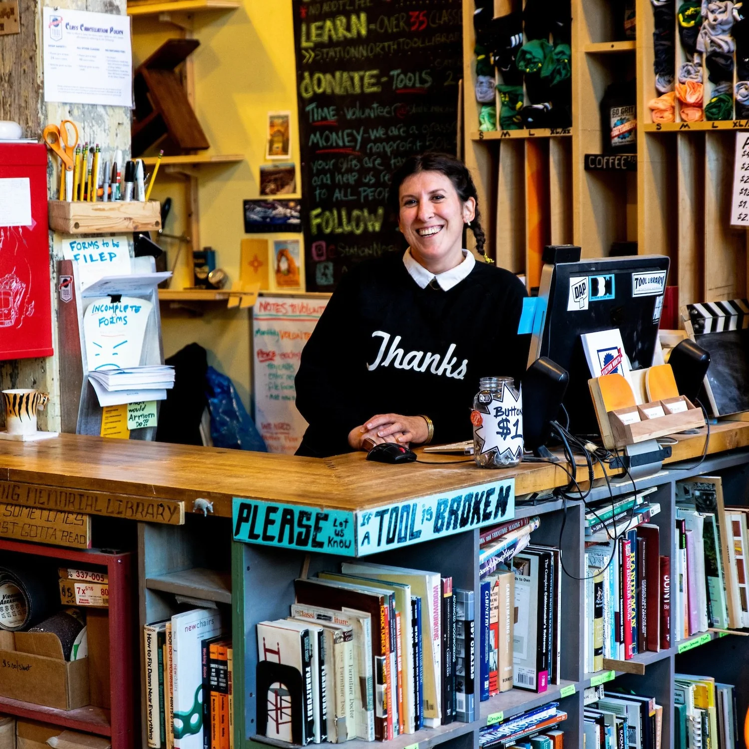 Volunteer — Station North Tool Library