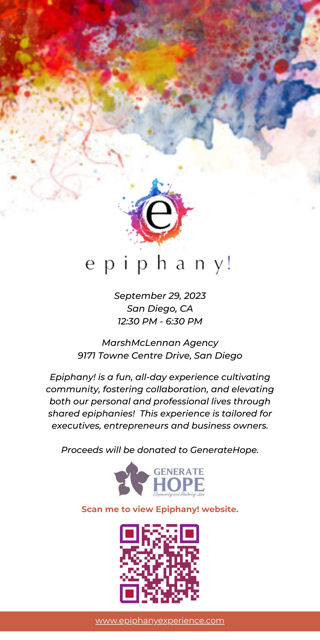 Upcoming Events — GenerateHope