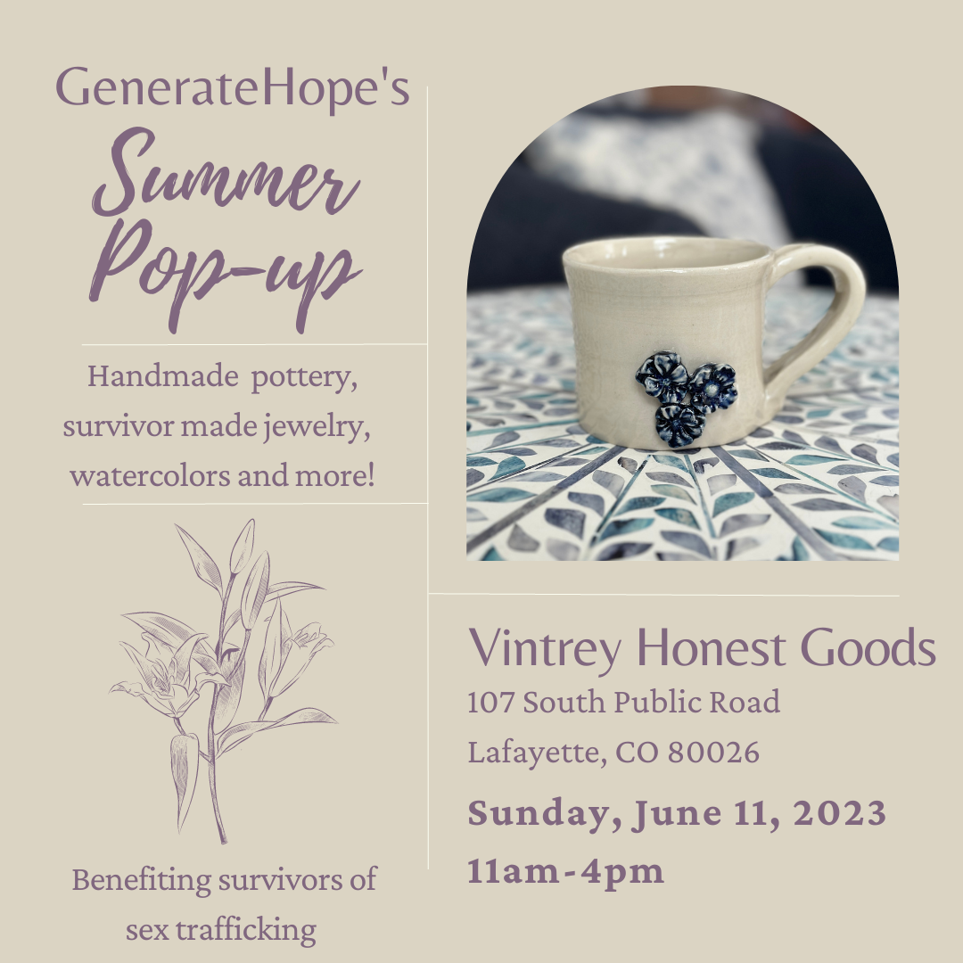 Upcoming Events — GenerateHope