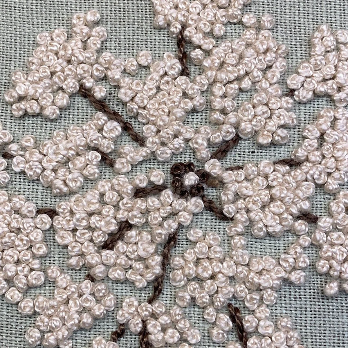 Queen Anne's Lace & Embroidery Pattern — Made on 23rd