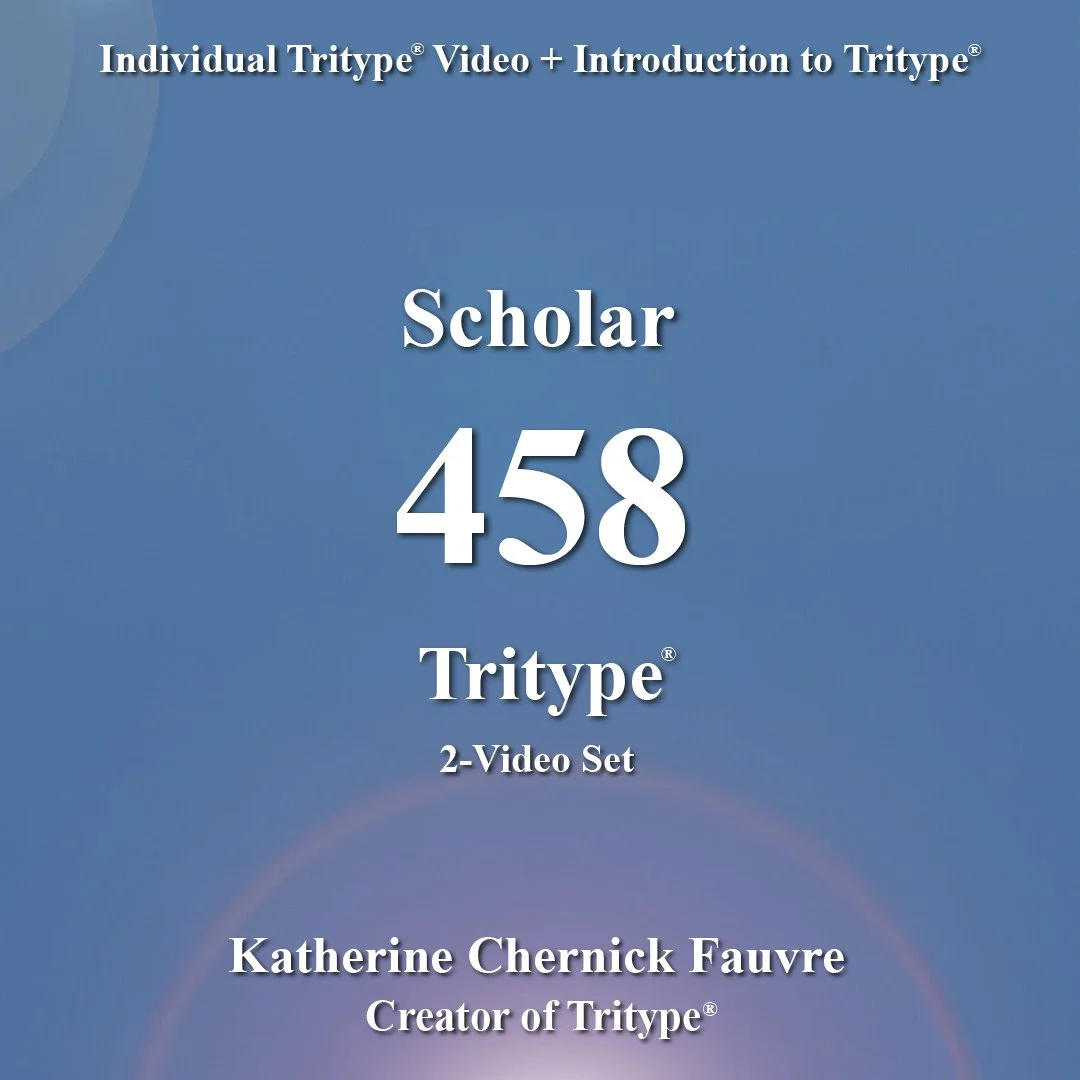 Tritype® 458—The Scholar Tritype Tritype® 458—The Scholar Enneastyle ...