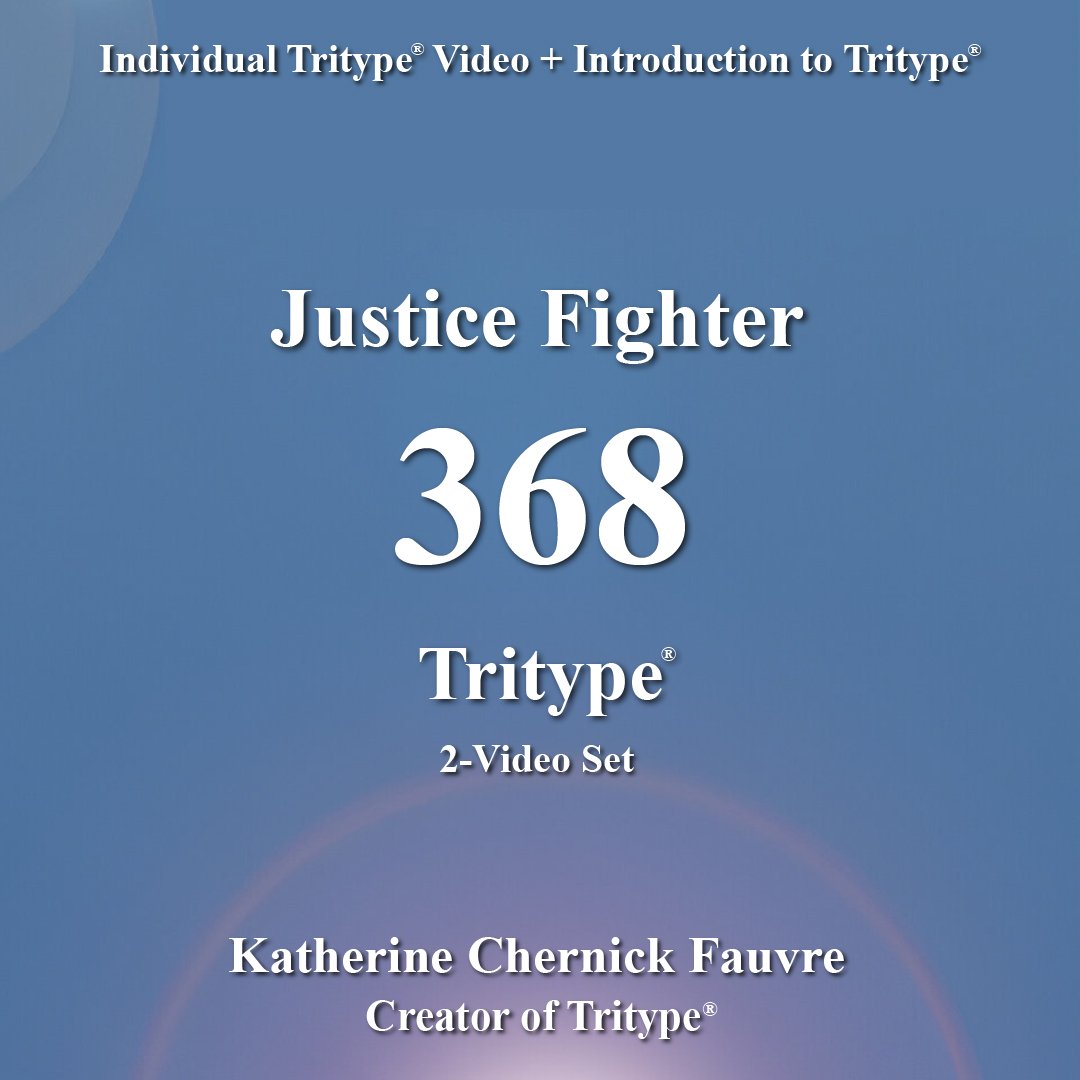 Tritype® 368—The Justice Fighter Tritype Tritype® 368—The Justice ...