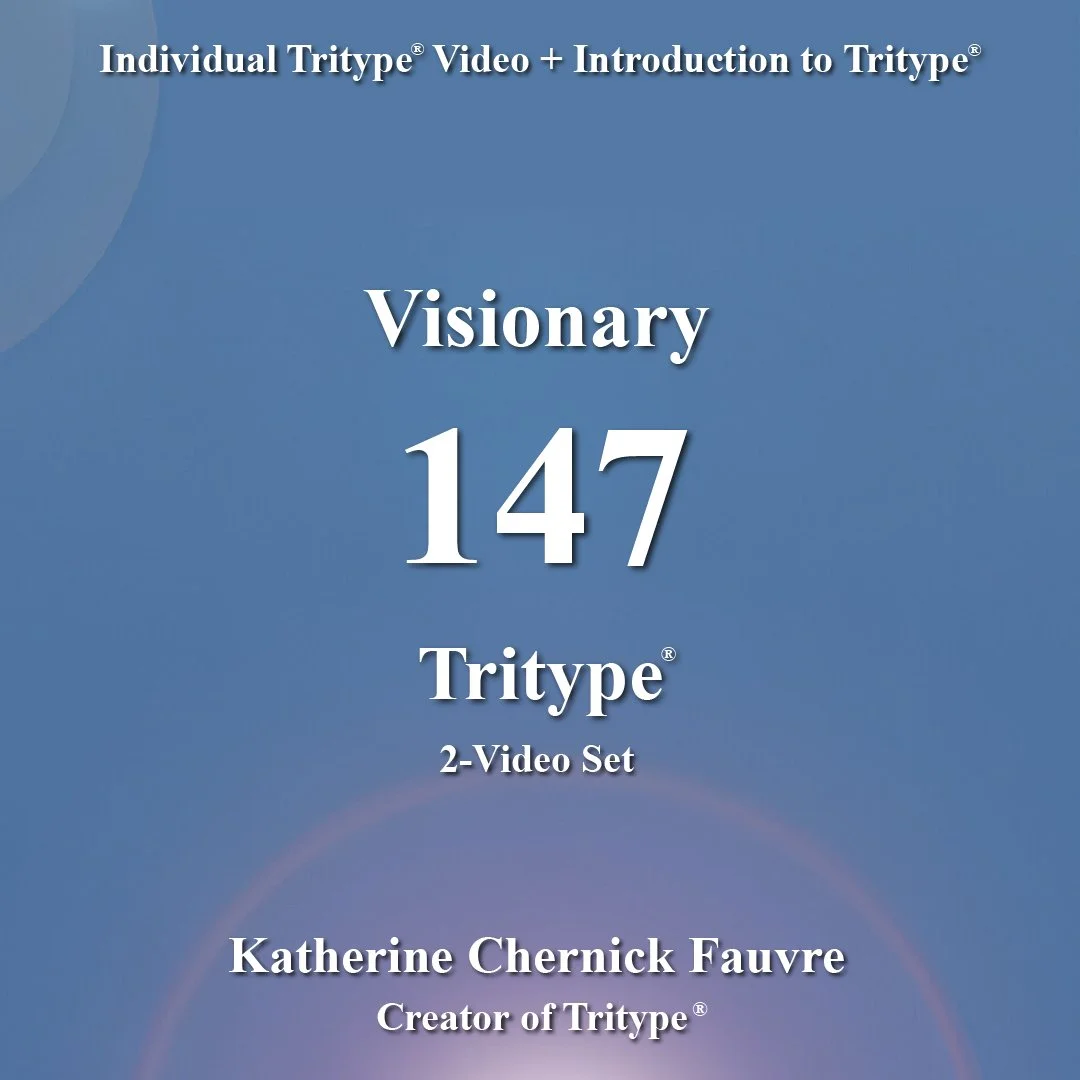 Tritype® 147: The Visionary Tritype Tritype® 147: The Visionary Enneastyle Tritype® 147: The ...