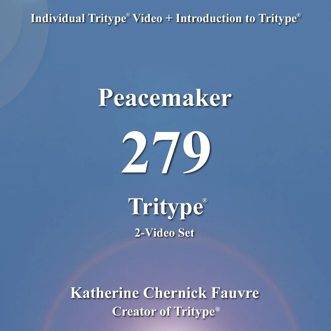 Tritype® 279: The Peacemaker Tritype Tritype® 279: The Peacemaker ...