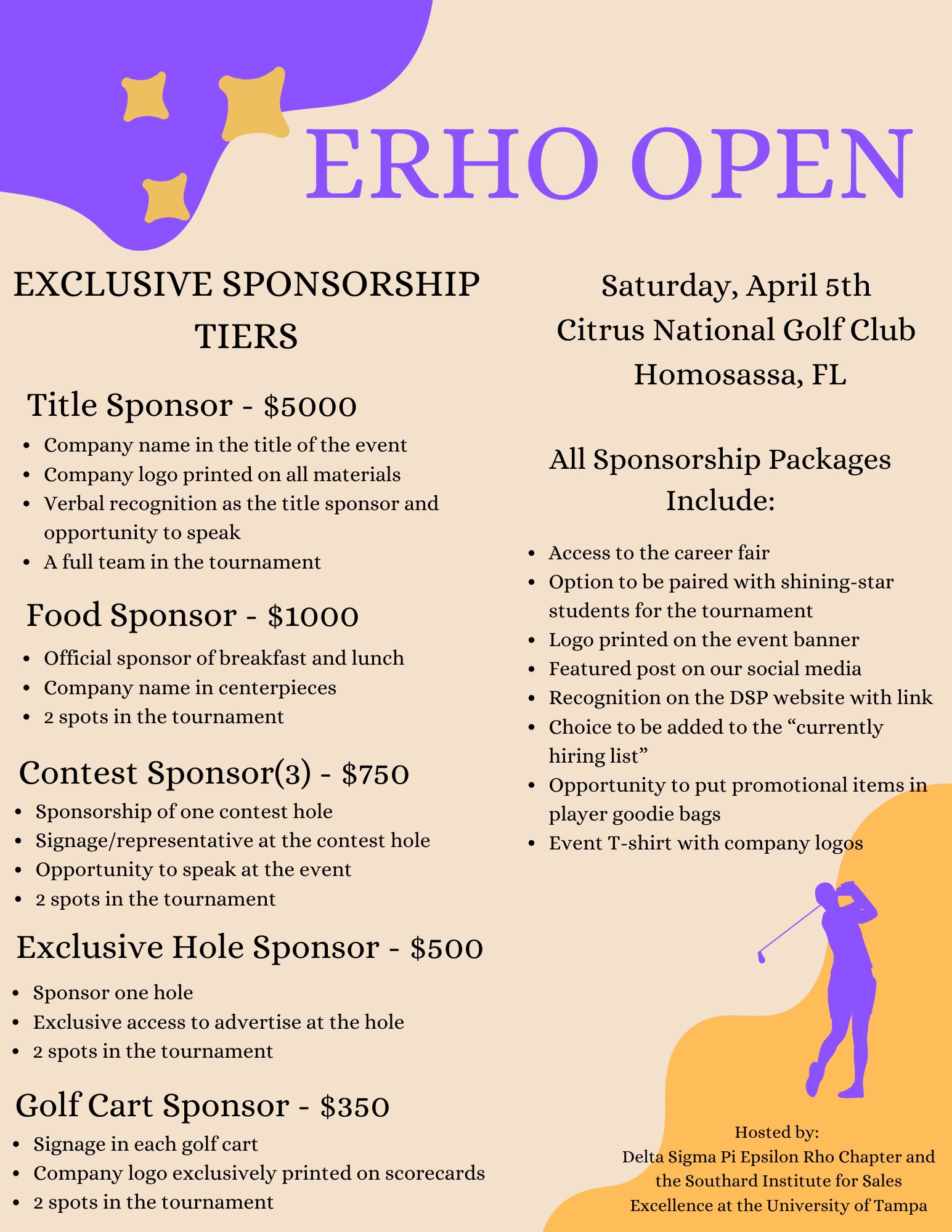 ERho Open — ΔΣΠ | Epsilon Rho