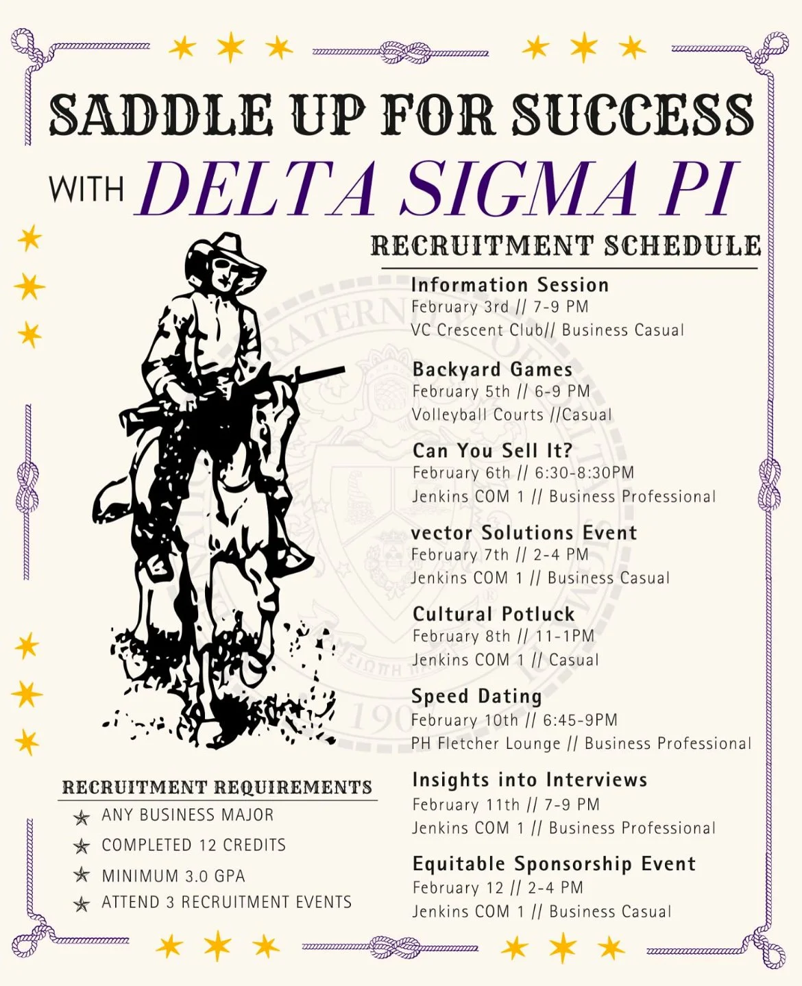 Recruitment Information — ΔΣΠ