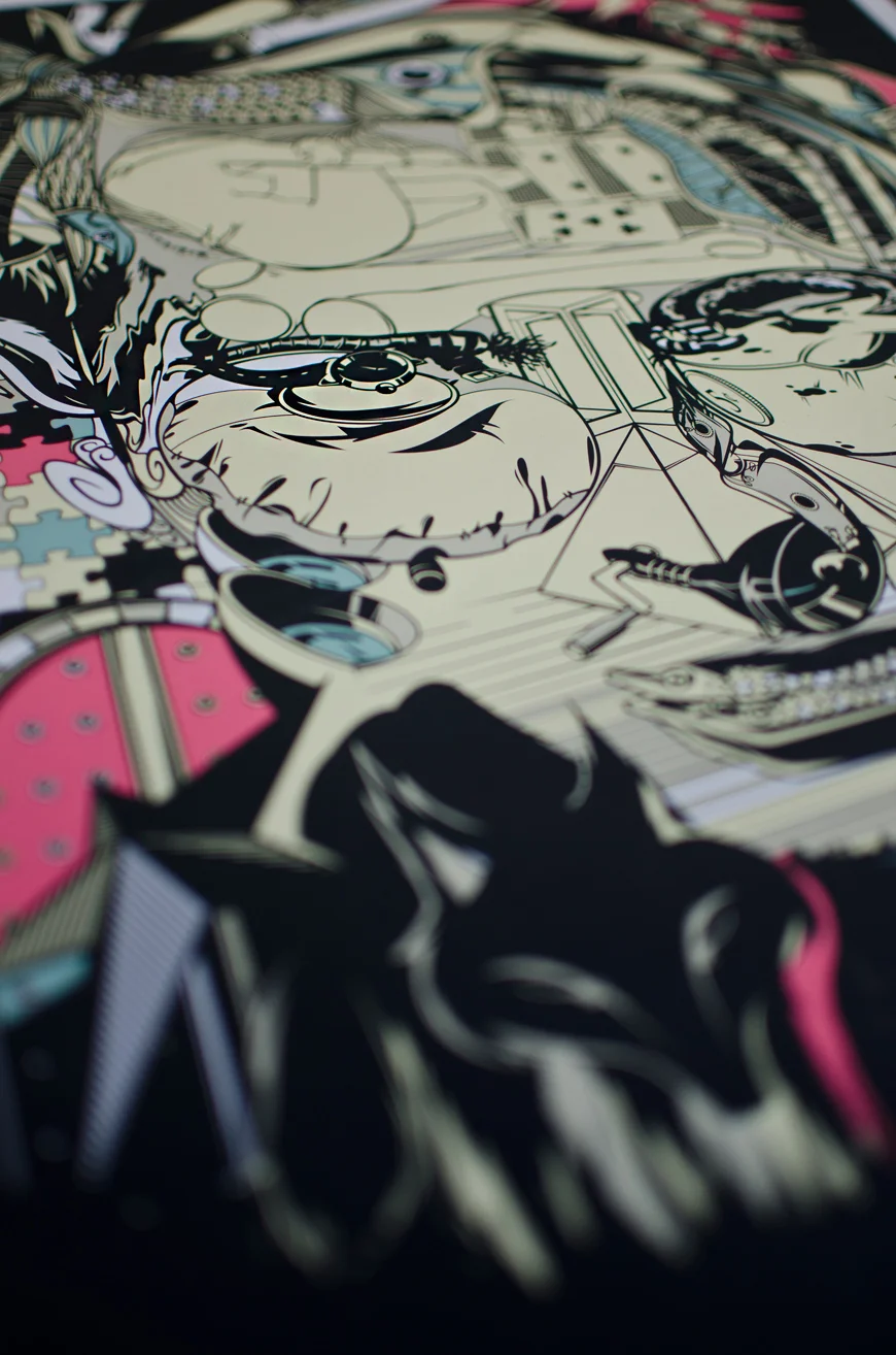 MADINSPAIN / FAKE PLASTIC PRINT — César Moreno - Art Director & Illustrator