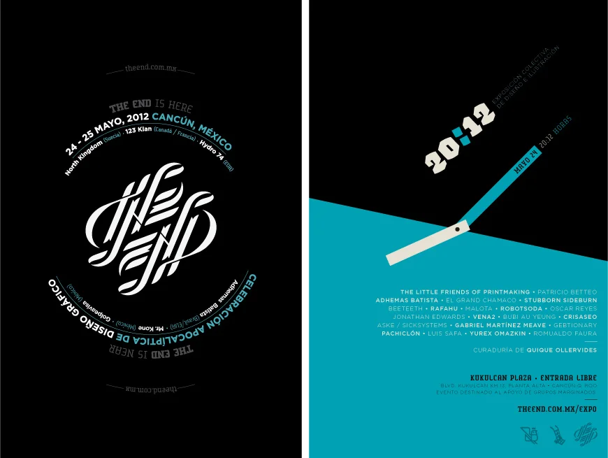 THE END / DESIGN CELEBRATION — César Moreno - Art Director & Illustrator