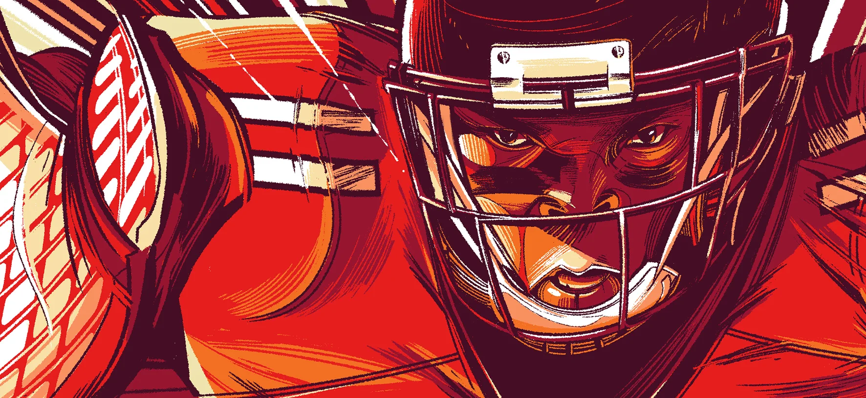 UNDER ARMOUR / JULIO JONES — César Moreno - Art Director & Illustrator