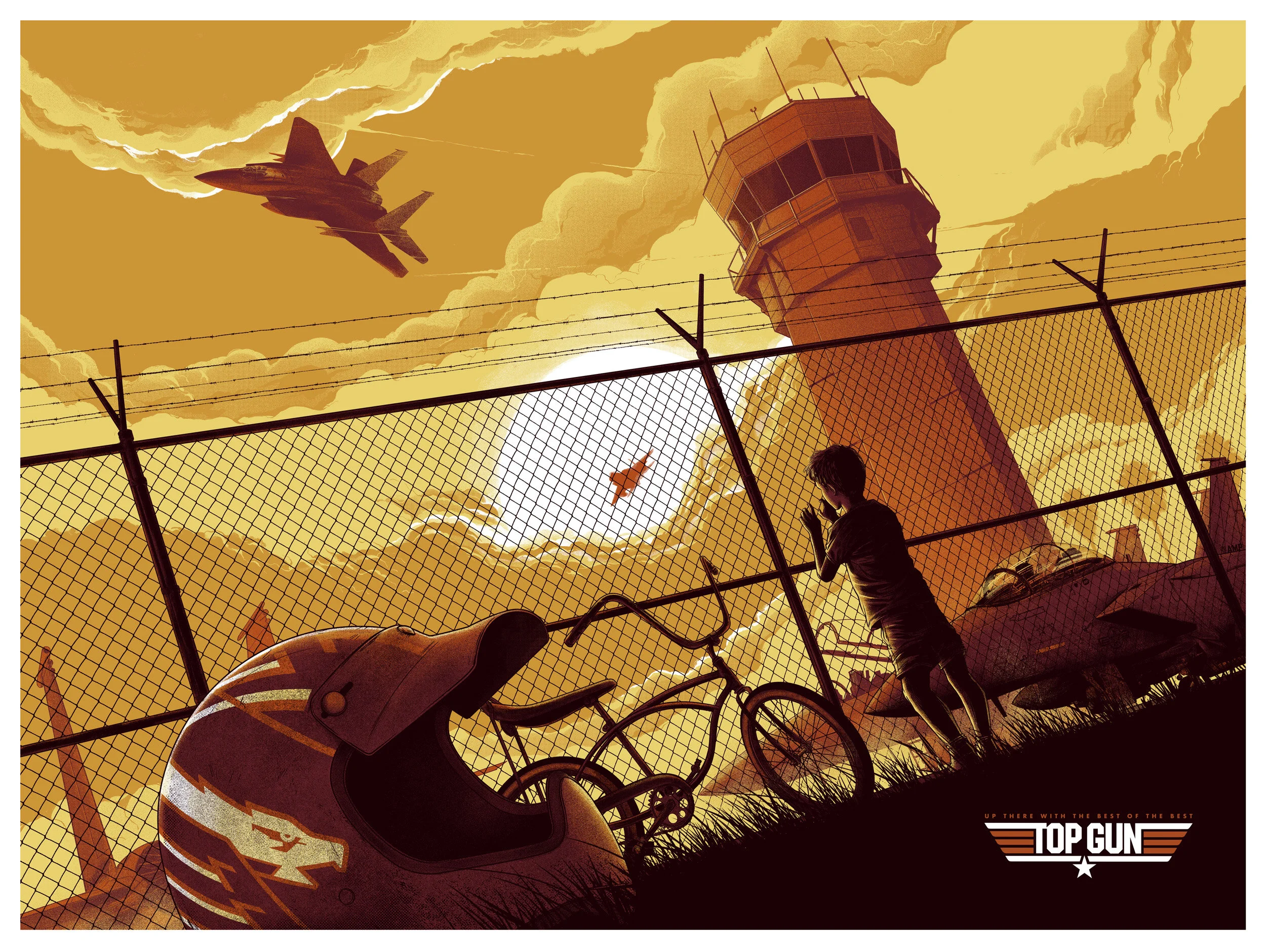 AMP / TOP GUN — César Moreno - Art Director & Illustrator