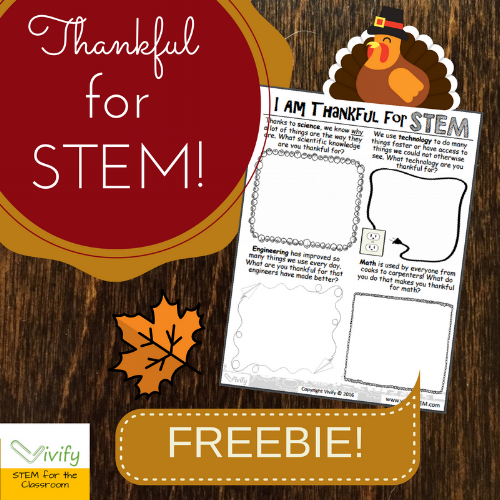 Thankful for STEM & TAME — Vivify STEM