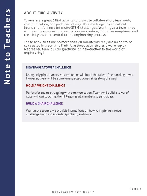 Back to School STEM: 6 Icebreaker Teamwork Activities — Vivify STEM