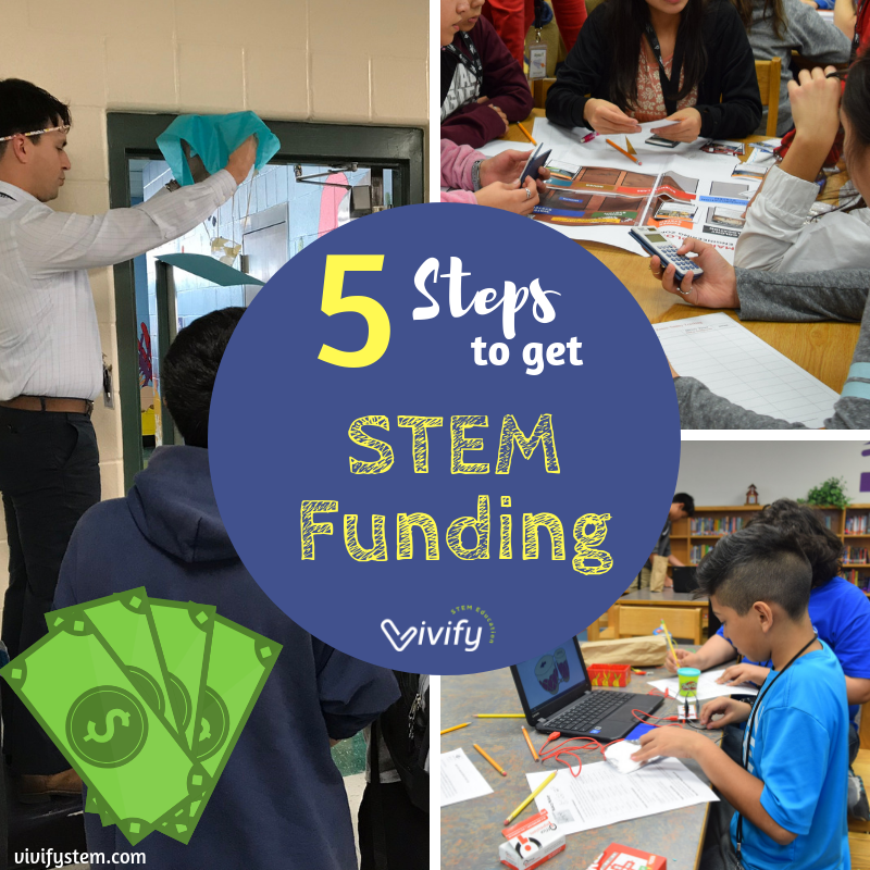 5 Steps to Get STEM Funding — Vivify STEM