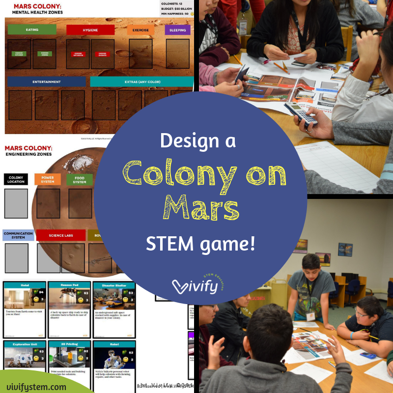 Design a Mars Colony: STEM Project — Vivify STEM