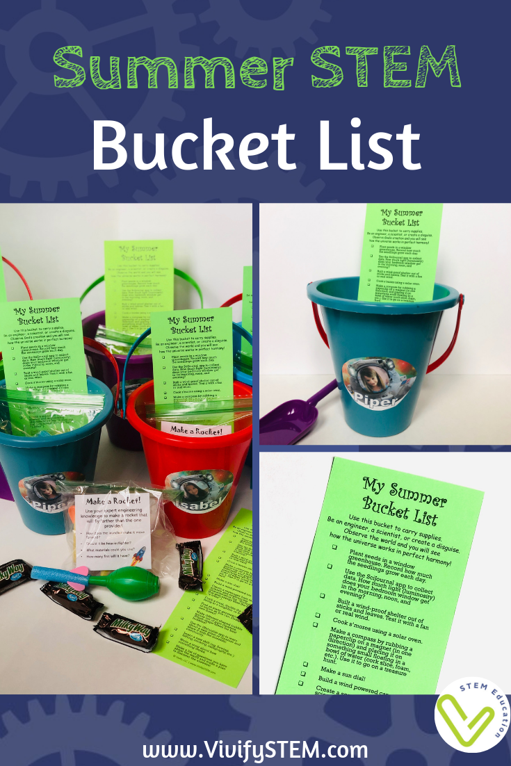 Summer STEM Bucket List Student Gifts — Vivify STEM