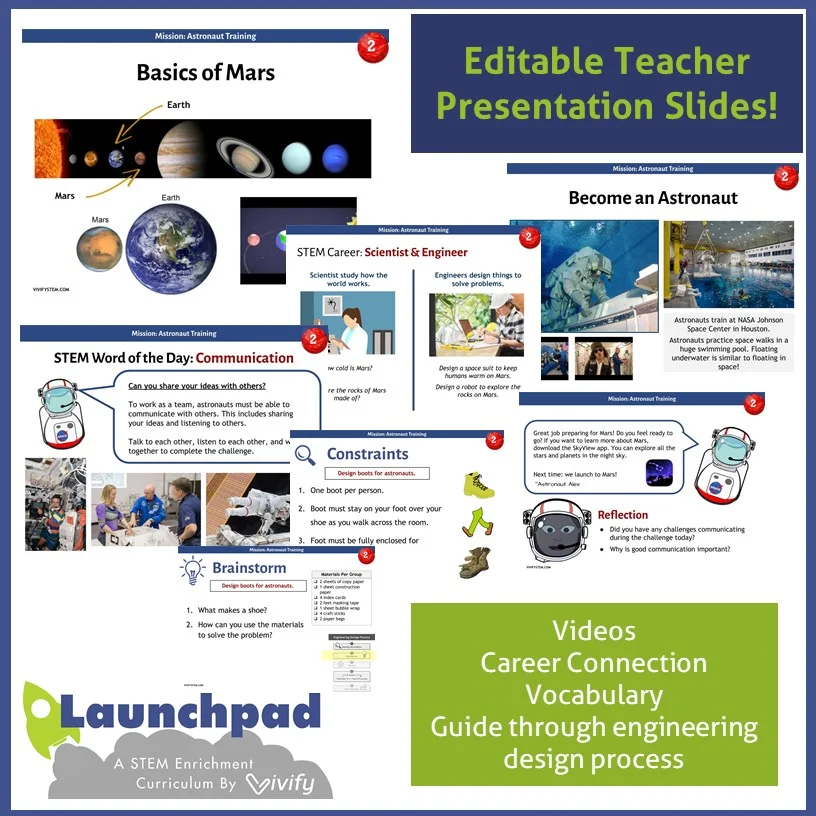 Mission to Mars: STEM Curriculum for Elementary and Middle School ...