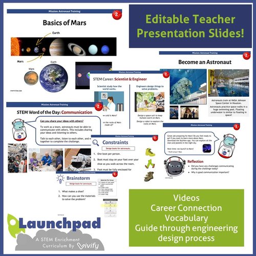 Mission to Mars: STEM Curriculum for Elementary and Middle School ...