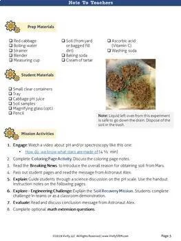 Mars Soil Testing STEM Mission (pH, Acids, Bases) — Vivify STEM