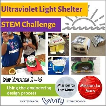Ultraviolet Light Shelter STEM Challenge (Solar Space Science ...