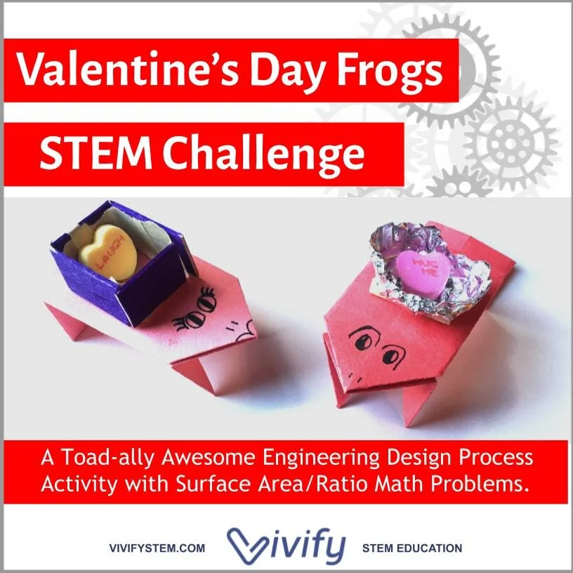 Valentine's Day STEM Frog Challenge — Vivify STEM
