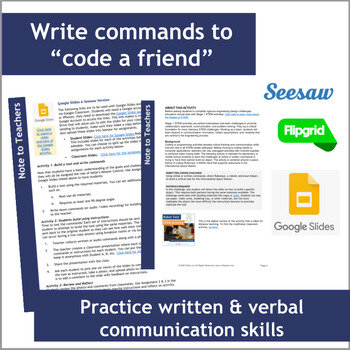 Intro to Coding: STEM Distance Learning Activity — Vivify STEM