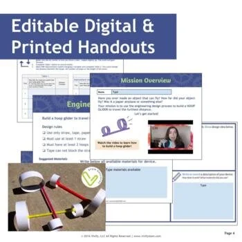 STEM Balloon Rocket Design Challenge (Engineering Design Process ...