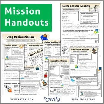 Spanish Version: STEM Family Night Activity Handouts & Posters — Vivify ...