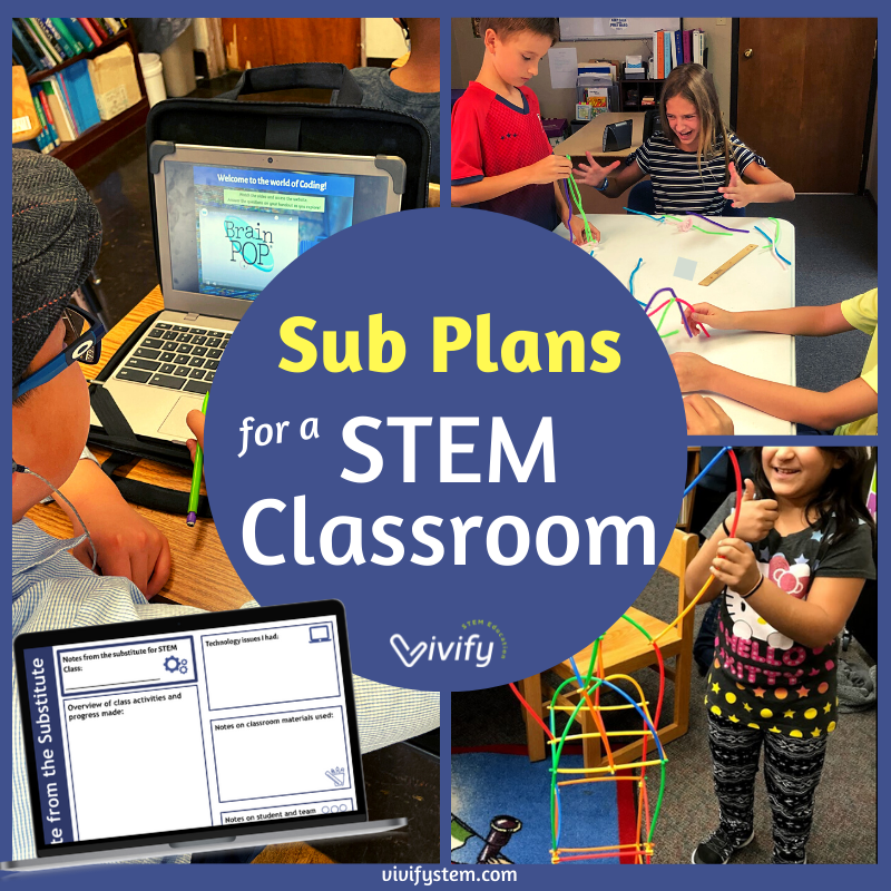 Sub Plans for a STEM Classroom — Vivify STEM