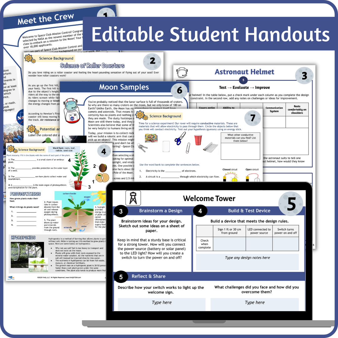 Mars Rubber Band Rover Engineering Design Challenge - STEM Activity ...