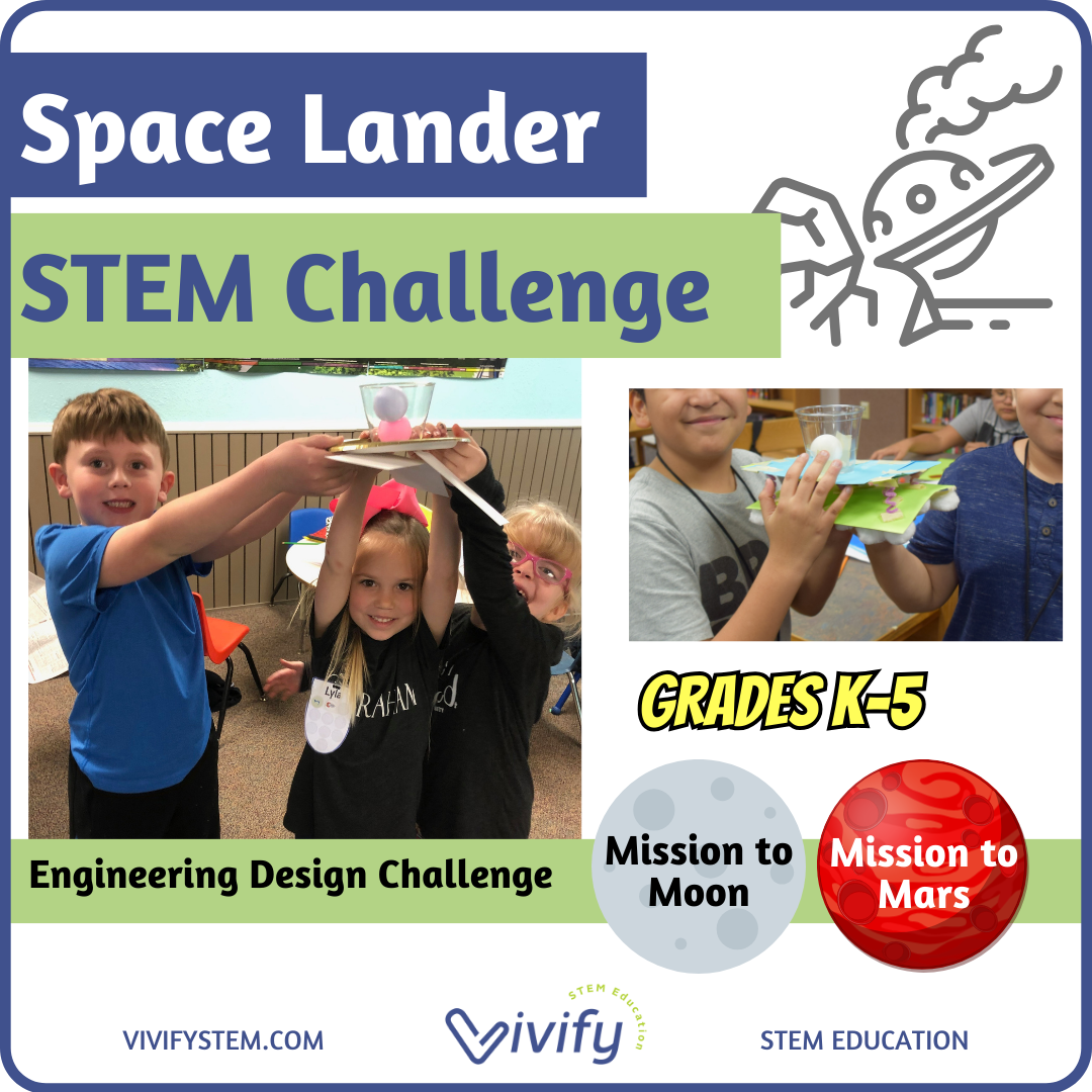 Mars Rubber Band Rover Engineering Design Challenge - STEM Activity ...