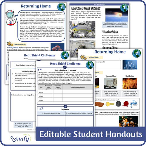 Mission to Moon Middle School STEM Curriculum Unit (Space Exploration ...