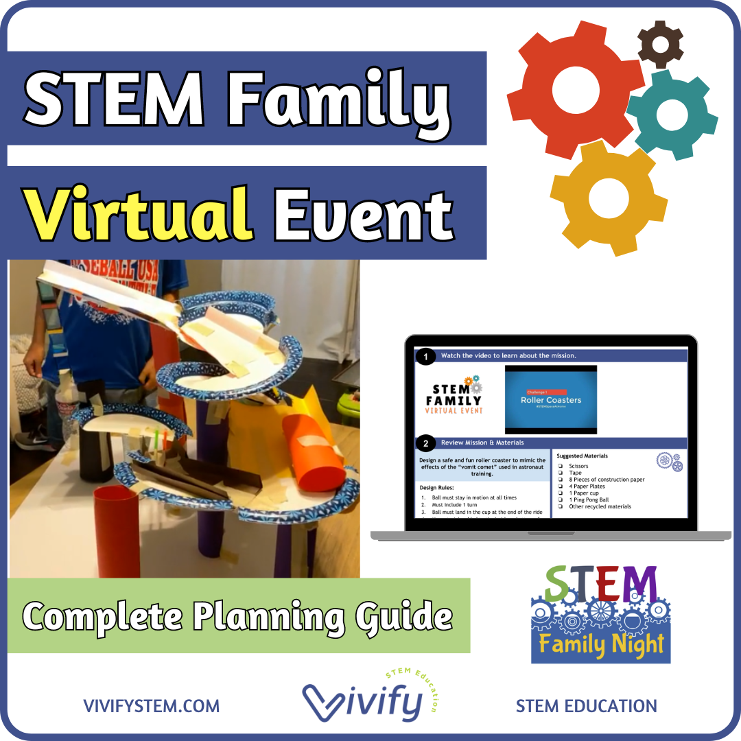 Bundle: STEM Family Night Planning Guide, STEM Activity Instructions ...