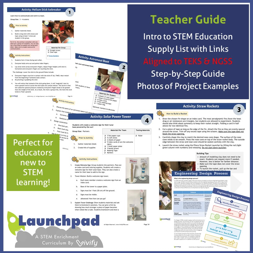 Mars Rubber Band Rover Engineering Design Challenge - STEM Activity ...