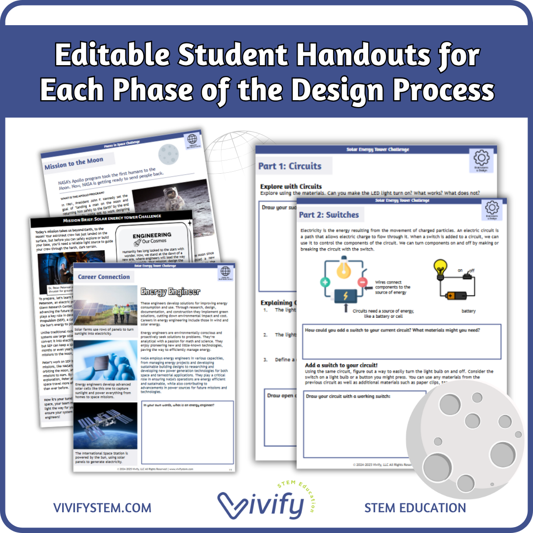 Mars Rubber Band Rover Engineering Design Challenge - STEM Activity ...