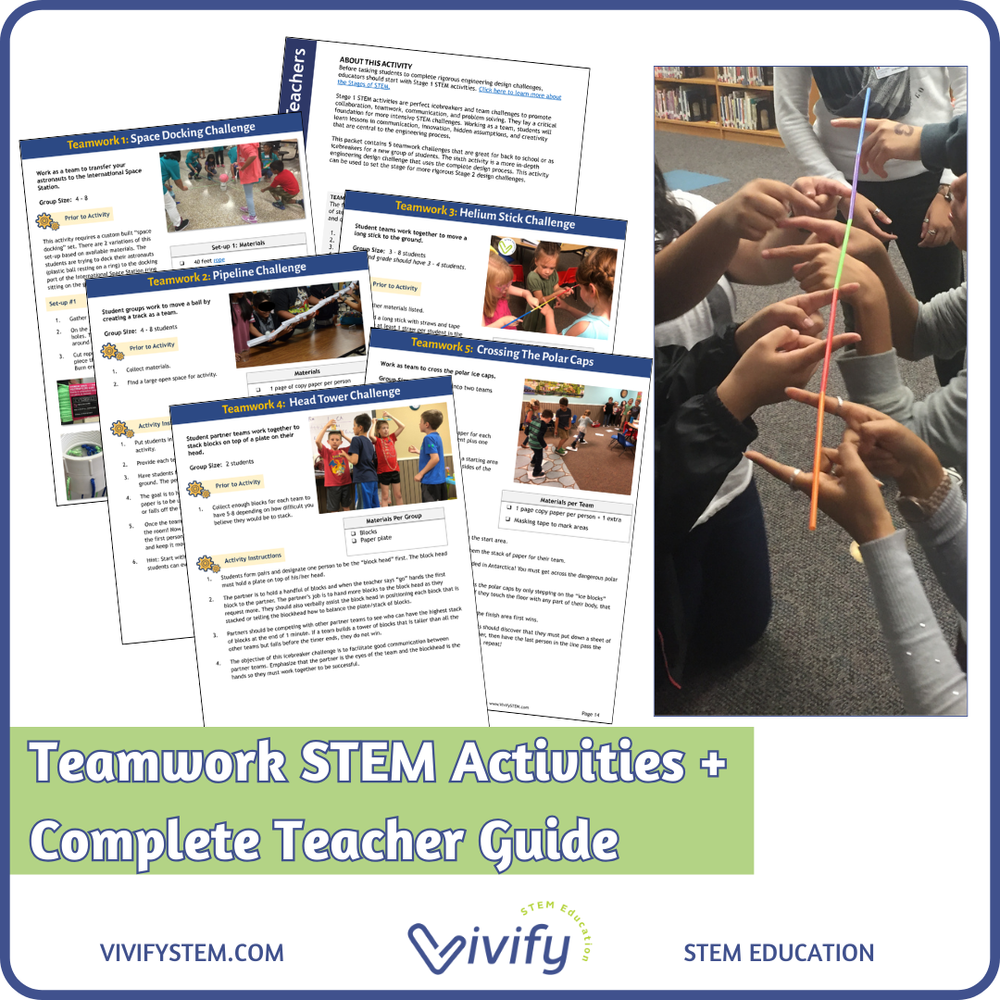 Back to School STEM: 6 Icebreaker Teamwork Activities — Vivify STEM