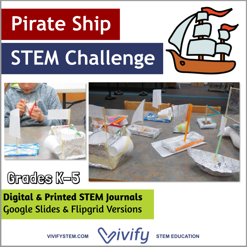 Pirate Ship: STEM At Home Activity — Vivify STEM