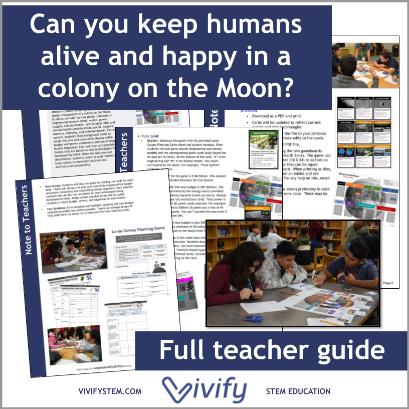 Design a Mars Colony STEM/STEAM Project Bundle! — Vivify STEM