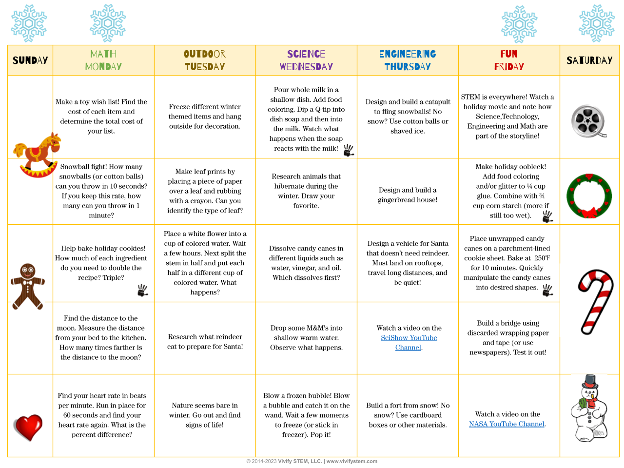Winter STEM Challenges! — Vivify STEM