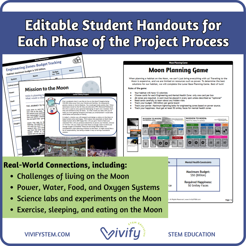 Design a Mars Colony STEM/STEAM Project Bundle! — Vivify STEM
