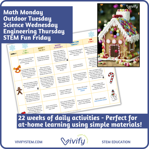 STEM Summer Activity Calendar: Fun with Math, Science, and Engineering ...