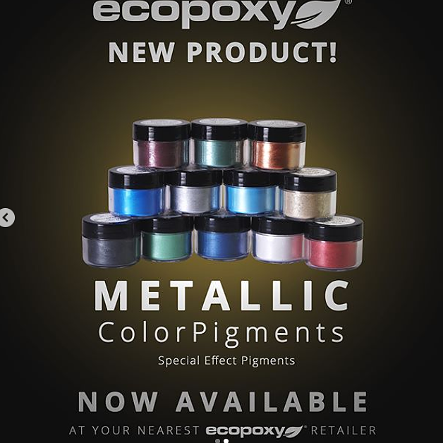 Metallic Color Pigments 14 different colors / 15g pack — Hardwood ...