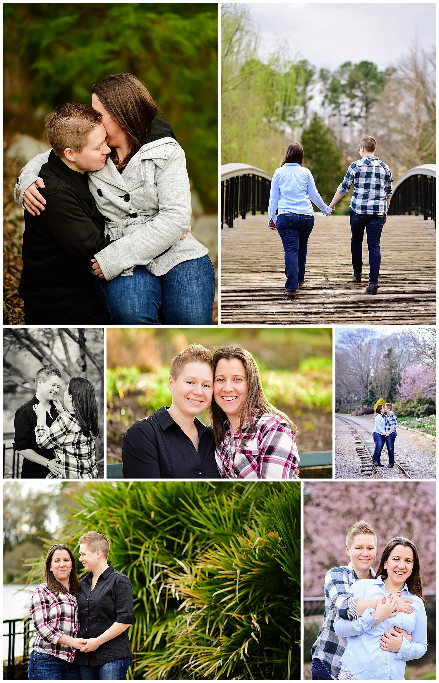 Kristen and Kate's Surprise Proposal at Pullen Park — Cynthia Viola ...